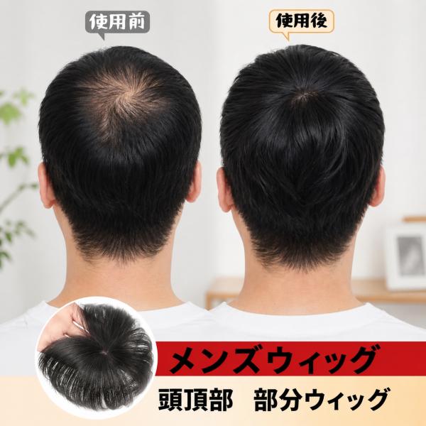小顔に見えるヘアカットを再現致しました！頭頂部分がぺたんとしているとさみしい印象に・・トップ部分にふんわ?りボリュームを出す形で頭の形をキレイに小顔に見えるこだわりのデザインに仕上げました高品質な人毛を使用しています。お手入れや使い方が簡単...