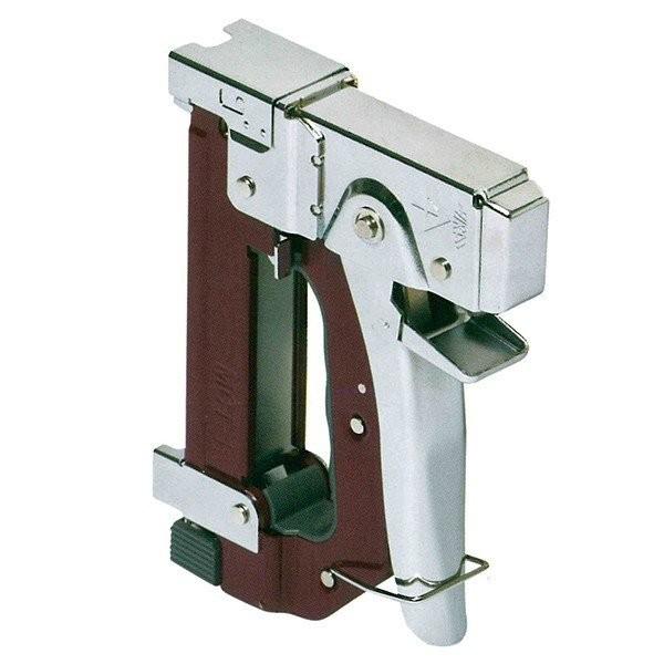 電気配線専用タッカーケーブルタッカー VVFケーブル等の固定に最適！1台で2種類のステップルが使用できるアジャスター付空打ちしてもステップル芯先端が飛び出さないので安心です。【適合ケーブル】VVF1.6(2.0)×2C、VVF1.6(2.0...