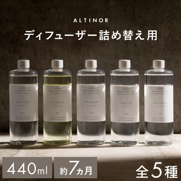 ■お届け目安（ご予約販売除く）※1営業日後出荷【リフィル】【サイズ】約幅6.5×奥行き6.5×高さ19cm【内容量】480ml【芳香期間】7ヶ月【素材】PET【主成分】溶剤、香料【梱包サイズ】約幅7×奥行き7×高さ18cm【カラー】1.RO...