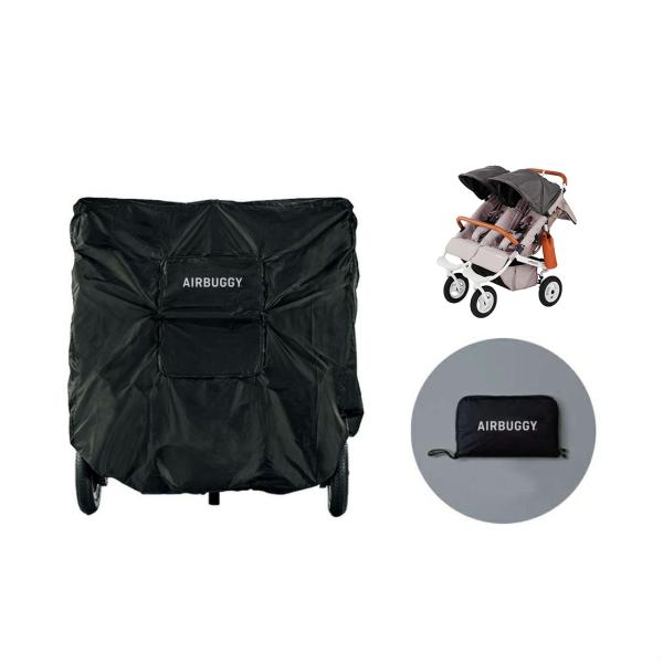 【商品について】ベビーカーを使用しない時のための専用カバー。撥水加工されたナイロン生地で、雨やほこり、汚れから守ります。未使用時は、エアバギーの背面ポケットに収納することができます。【パッケージについて】本商品は他のモデルと共通のパッケージ...