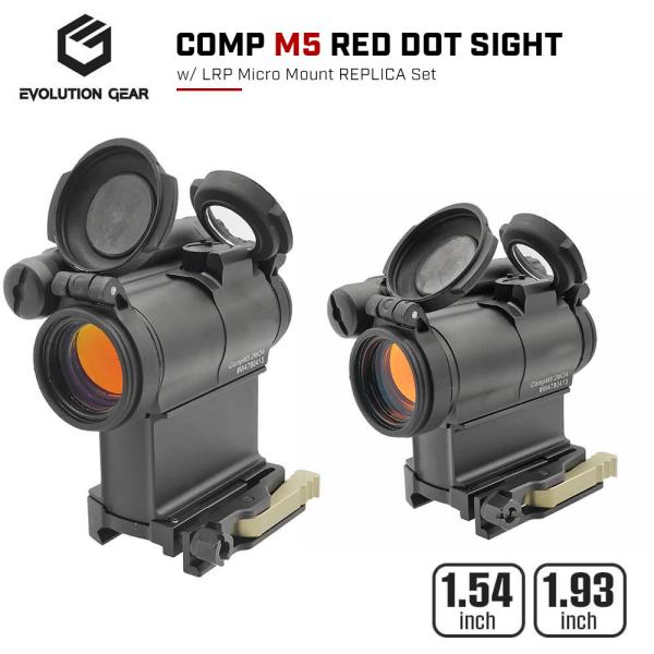EvolutionGearCOMPM5ドットサイトレプリカが新登場です。COMPM5シリーズ最新機種を超ハイクオリティで再現し、リアルな刻印とクリアなルビーレンズが実物クラスの視界を実現しています。ボディは宇宙航空機材にも使われる6068ア...