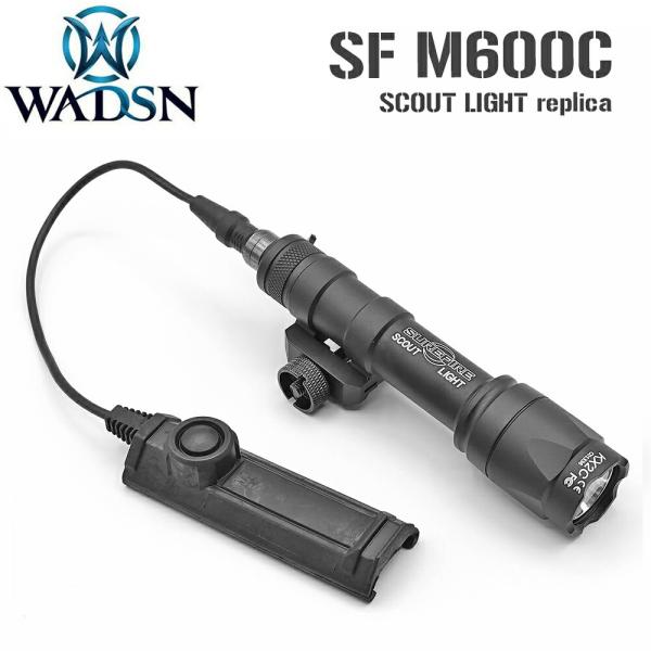 SUREFIRE M600C SCOUT LIGHT レプリカです。特殊部隊や警察等で採用されており、レプリカながら「高光量LED+特殊形状バルブ」により高い光量を実現。ハイクオリティなフラッシュライトレプリカとなっております。ボディは艶消...