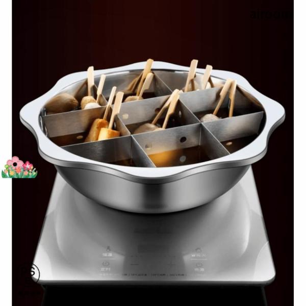 ◆食品グレードステンレス鋼◆1. 食品用ステンレス鋼で作られており、食材の安全性と衛生を確保します。2. 耐久性に優れており、お手入れが簡単で製品の衛生を維持しやすいです。3. 多機能デザインで、IH調理器、ガスコンロ、直火と互換性が高いで...