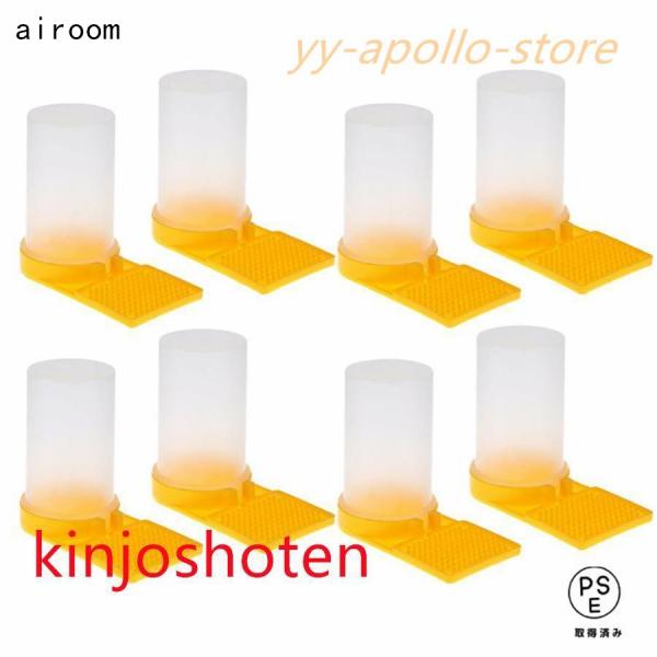 【操作が簡単】水を集めやすく、ミツバチの寿命を延ばすことができる便利な輸出タイプの蜂のツール「ウォーターフィーダー」は、特別な供給ツールで、操作が簡単です。【水を補充できます】半透明で、残水量を確認しやすく、適時補充できる点もポイントです。...