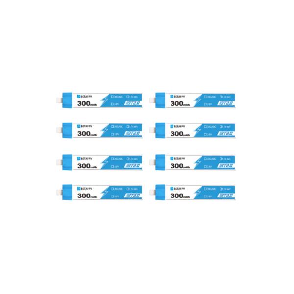 仕様 20159容量 300mAhレート 30C / 60C電圧 4.35V寸法 67.3×11.8×6.1mmコネクタ Betafpv BT2.0コネクタ重量 8.28g（1個）互換性 Beta65S(2022ver.)Meteor65M...