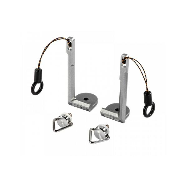 商品番号 22710内容量 6.2g(2個合わせて12.5g)総重量 37g材質 アルミニウム合金製品サイズ 78×67×25mm梱包サイズ 64×22×21.5mm互換性 DJI RCDJI RC 2※注意事項※ ※社外品です。※画像の機...