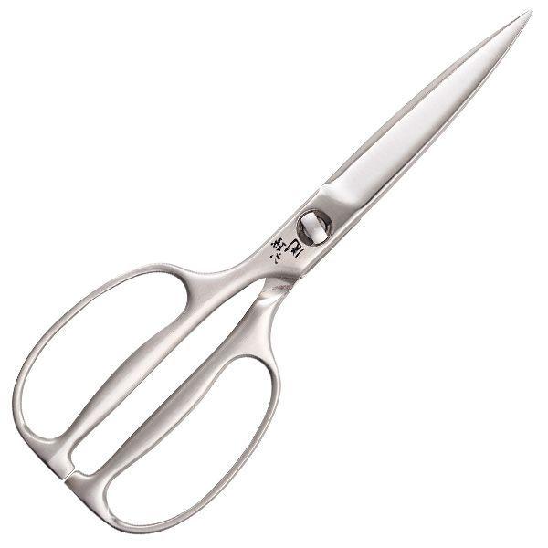 貝印 関孫六 継ぎ目のないオールステンレスのキッチンバサミ