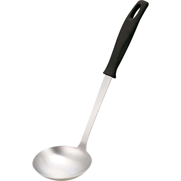 おたま レードル ブラック 日本製 ステンレス製