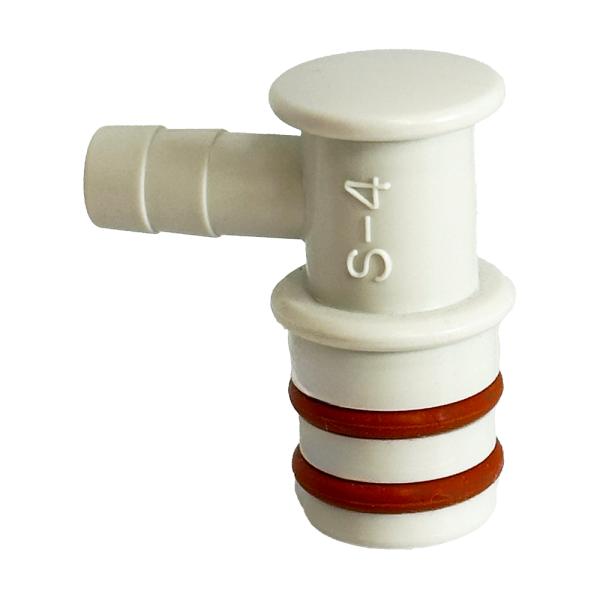 スマイルキュートKS-500、KS-501部品 吸引ホース口（S-4,白）です。※KS-500、KS-501専用です。KS-100にはお使いいただけませんのでご注意ください。型番：200198379【配送方法】(1)ゆうパケット 送料400...