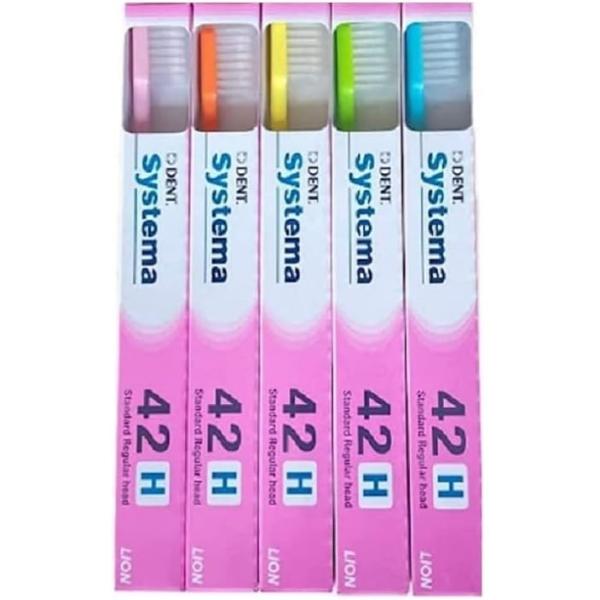 【カラー】ブルー、ピンク、 イエロー、グリーン、オレンジのいずれか1本※歯ブラシのお色はお任せとなります。ご了承ください。※メーカーにより、商品デザイン・パッケージデザイン・ハンドルカラー等は予告なく変更されることがあります。ライオン DE...