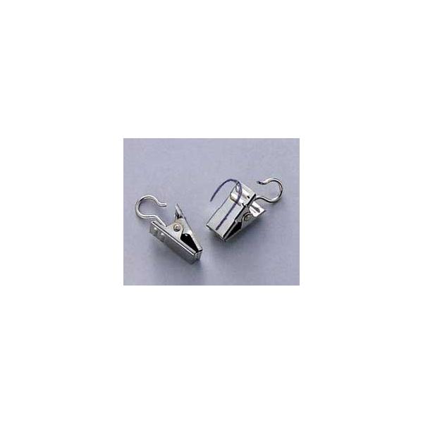 ●スチール/1パック12個入り●サイズ：上部　引っ掛け部分含む全体高さ約30ｍｍ（内本体高さ：約18mm）×幅9mm●使用個数目安/カーテン横1Ｍに付き約8〜10個●1個あたりの耐荷重／0.2キログラム●お好きな布にクリップを挟むだけでお気...