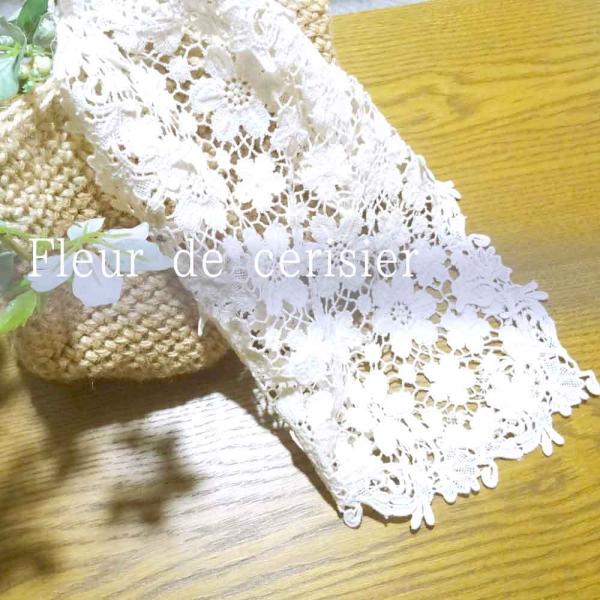 ■サイズ：約30Ｘ45cm■素材・成分：生地：綿　コットン　ベージュ100％ レース：綿100％手洗い可