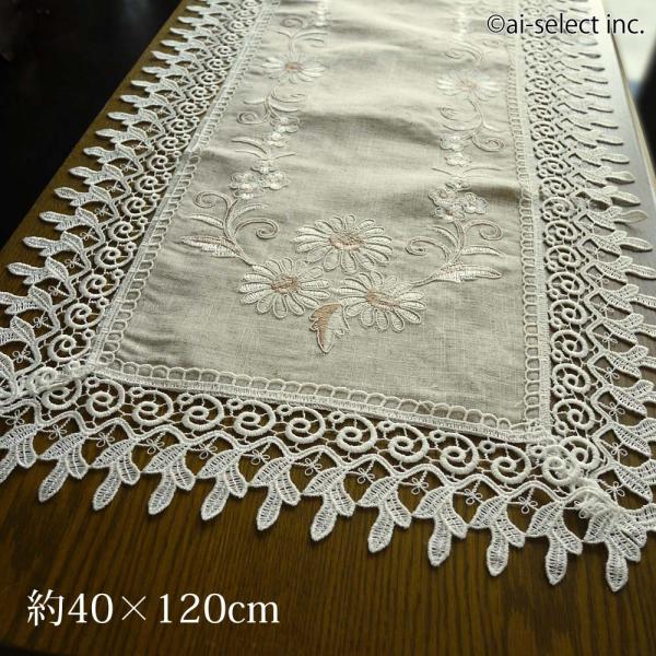 【商品詳細】■サイズ：約 横幅120cm×40cm ■素材ポリエステル80%麻20％■ご家庭でお洗濯可能です。■ご注意願います■・モニターの発色の具合によって実際のものと色が異なる場合がございます。