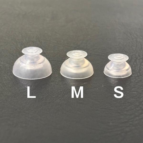 ニコン補聴器　NEF-100S・NEF-02・NEF-07・NEF-10　用の耳せんです。S・M・Lのサイズをご選択ください。各サイズとも2個入りです。