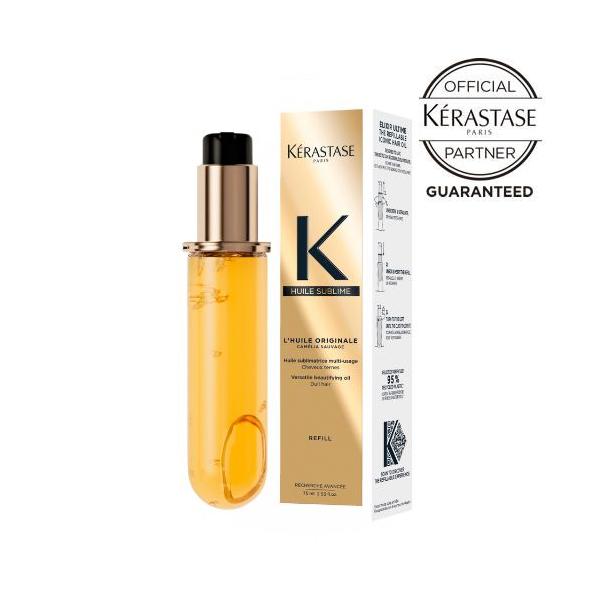 爆買 ケラスターゼ 正規品 販売店 本物 ヘアオイル おすすめ 人気 話題KERASTASE ケラスターゼ HU ユイルスブリム R 75ml レフィルオイルケアでしなやかさとツヤを与えたい方にケラスターゼが創る、オイル伝説。シルクのような...