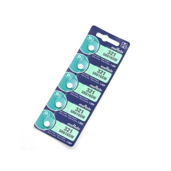 SR616SW（321） 1シート５個使用推奨期限2027年7月生産地：国産村田製作所■ご注意事項■入荷時期により商品パッケージデザイン（メーカーロゴあり・なし・パッケージの大きさ・カラー）など変わる場合がございます。★定形外郵便での発送の...