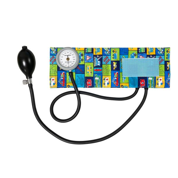 ・ウェルチ・アレン製耐衝撃性ギヤフリー アネロイドゲージ採用。75cm程の高さから落としても指針がズレや故障の心配が殆どありません。・カフは肌にやさしい綿製カフを使用。ナイロンアレルギーのお子様でも安心！冬でもヒンヤリしません。・介護の現場...