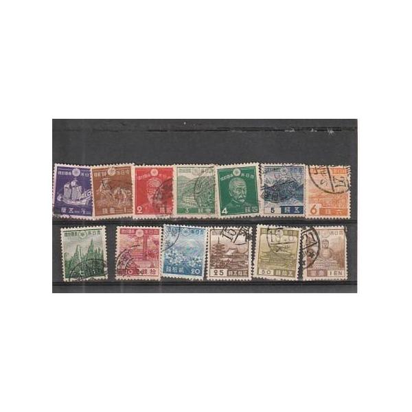 （古本）使用済普通切手 昭和初期 郵便局 A61811