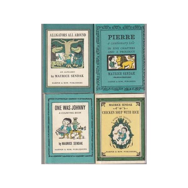 （古本）Nutshell library 4冊組 Maurice Sendak Harper &amp; Row F01631 1962発行