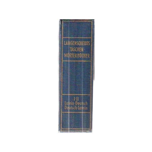 （古本）Langenscheidts Taschnworterbuch Lateinisch Deutsch SCHONEBERG F01872 1954発行