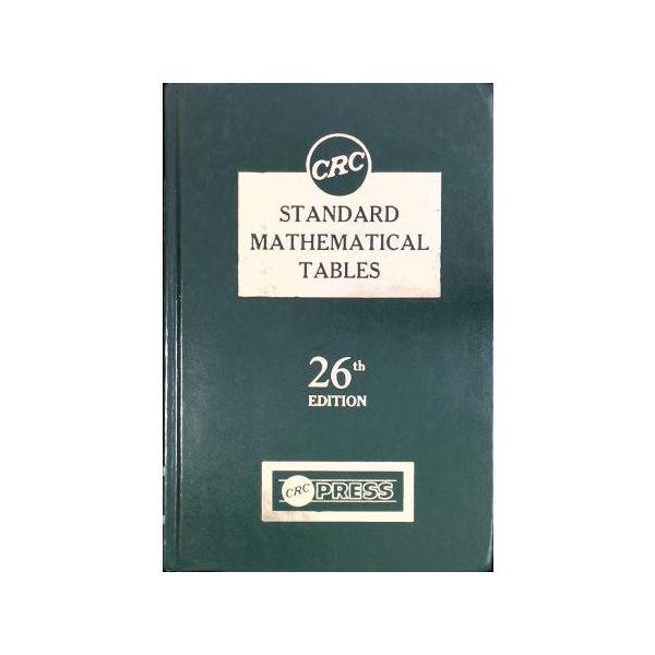 （古本）CRC Standard Mathematical Tables William H.Beyer CRC Press. F08085 1981発行