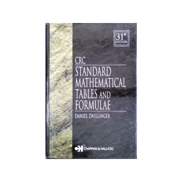 （古本）CRC Standard Mathematical Tables and Formulae Daniel Zwillinger CRC Press. F08090 2003発行