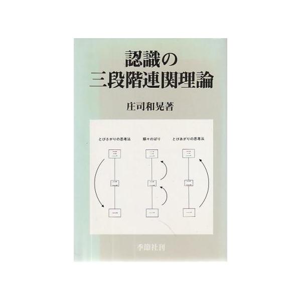 （古本）認識の三段階連関理論 増補版 庄司和晃 季節社 SI5460 1997発行