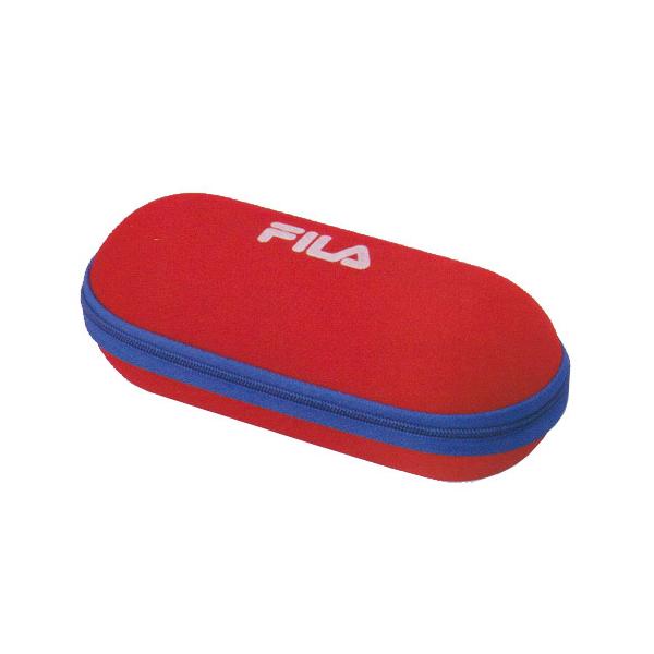 FILA（フィラ）　メガネケーススポーツブランドFILAのメガネケースが登場！セミハードケースで大事なメガネをしっかり守ります。素材・サイズ●素材：EVA●鼻当：なし●内貼り：レッド●セミハードケース●ファスナー式●重量（約）：59ｇ●内寸...
