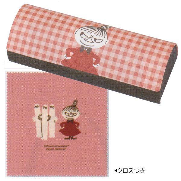 可愛いクロス付きメガネケース！【MOOMIN】人気のキャラクターが、お洒落なメガネケースになりました！人気の半円型ケースで眼鏡をしっかり守ってくれます。お揃いのクロスのイラストもキュート☆o(^-^)o【素材・サイズ】 ●素材本体：合皮/ス...