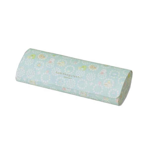 メガネケース【すみっコぐらし】大人気キャラクターすみっコぐらしがお洒落でかわいいメガネケースになりました！楕円型ケースで大事な眼鏡をしっかり守ってくれますよ♪☆プレゼントにもおすすめ☆ラッピング無料素材・サイズ ●素材：アルミ・スチール・プ...