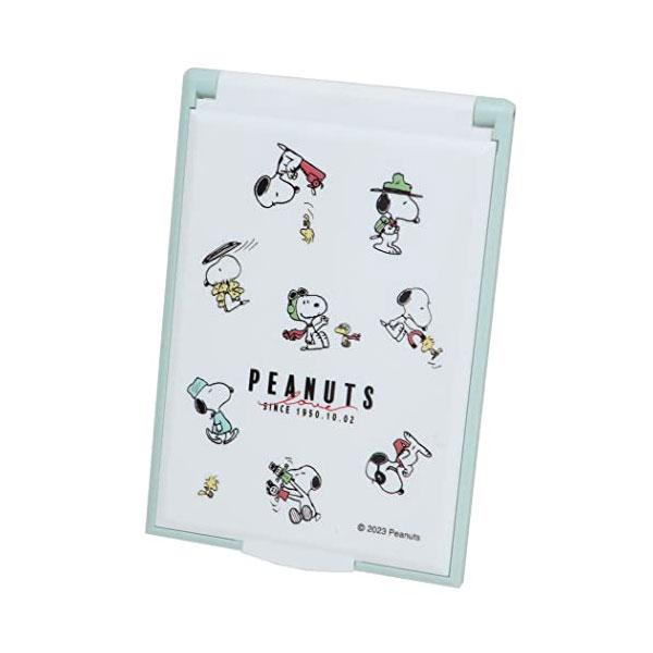 カミオジャパン コンパクトミラー【スヌーピー】超ミニサイズでポーチにすっぽり収まるスタンド式ミラー。開くとスタンドになるので、メイク直しにも便利♪薄型で持ち運びにもぴったり、毎日大活躍間違いなし！☆プレゼントにもおすすめ☆ラッピング無料素材...