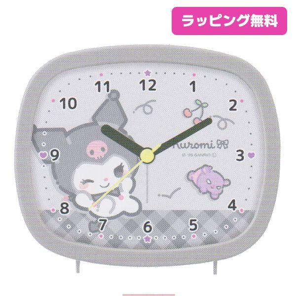 CRUX（クラックス）　目覚まし時計【サンリオキャラクターズ　コロコロっとシリーズスクエアライトクロック】大人気サンリオキャラクターズのスクエア型クロックが新デザインで登場♪便利なライト機能付き☆プレゼントにもおすすめ！ラッピング無料サービ...