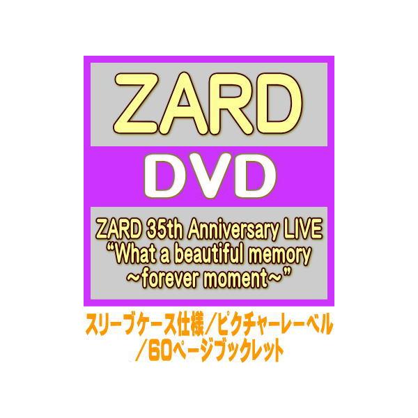【発売日：2026年07月08日】■仕様・DVD（3枚組）・スリーブケース仕様・ピクチャーレーベル・60Pページブックレット○“forever moment=永遠の瞬間（とき）”が刻まれた奇跡の35周年ライブ！○ZARD史上最大規模の曲数と...
