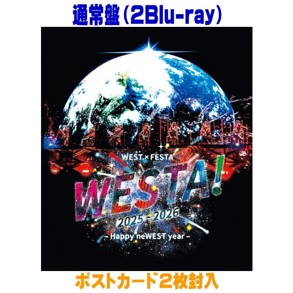 【発売日：2026年07月15日】■通常盤・Blu-ray（2枚組)・ポストカード2枚封入○記念すべきWEST.初の単独カウントダウンライブ「WEST. SPECIAL LIVE『WESTA!』2025-2026」が待望の映像化！○2025...