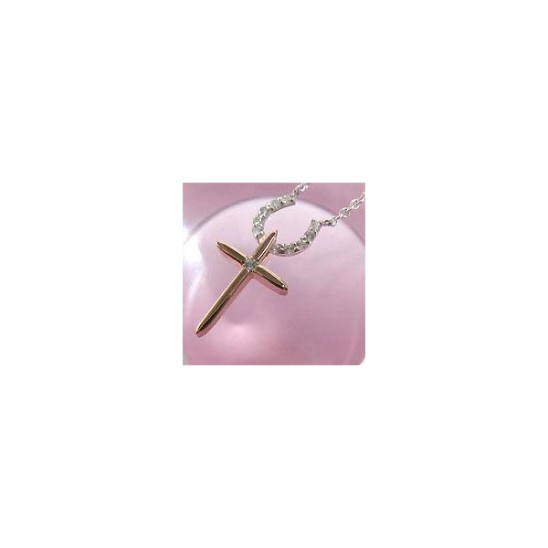 waCca（ワッカ）キュービック蹄鉄ペンダント☆クロスチャーム付き☆★アクアマリン★☆　　　　　　　　　　　幸運を呼ぶ “蹄鉄” ペンダント☆彡キュービックをぎっしり10ピース敷き詰めました。チャームのクロスを蹄鉄にくぐらせたらさらにHap...