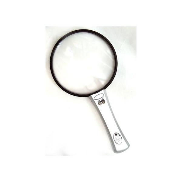 敬老の日のプレゼントにも最適！ ライト付きプラルーペ（小玉付き） PP868-110　 2倍レンズと4倍の小玉レンズ。本体・レンズとも軽量で安全なプラスチック製です。ライト付きで暗い場所でもよく見えます。仕様 ●レンズ：プラスチック　2倍（...