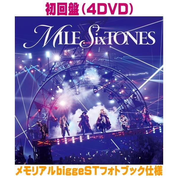 【発売日：2026年11月04日】■初回盤・4DVD・メモリアルbiggeSTフォトブック仕様（約31.5cm×31.5cm）○約3年ぶりのアリーナ公演はSixTONESのSixとデビュー6周年にちなみ、“6”をかたどった巨大ムービング”M...