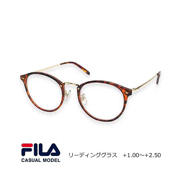 シニアグラス　老眼鏡　リーディンググラス　イタリア発「スポーツ・ファッション」ブランド【FILA　フィラ】気軽に「見やすさ」を生活に取り入れる。ピント合わせをスムーズに行えない状態を調節・補助します。度数に合わせてお使いいただくことで、パソ...
