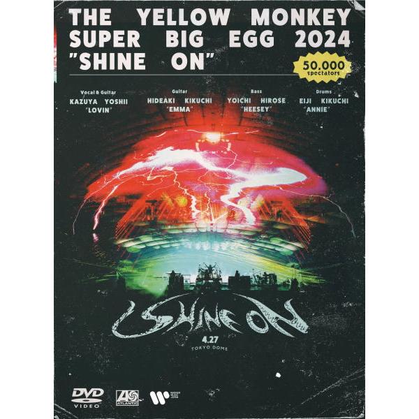 【発売日：2024年10月09日】■仕様・DVD（2枚組）○今年、4月27日に開催された THE YELLOW MONKEYの東京ドーム公演を早くもパッケージ化！！バンド史上、歴史に残る公演となり、パッケージ化を待望するファンの声も多く届い...