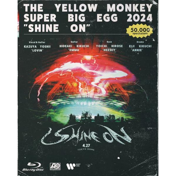 【発売日：2024年10月09日】■仕様・Blu-ray（1枚）○今年、4月27日に開催された THE YELLOW MONKEYの東京ドーム公演を早くもパッケージ化！！バンド史上、歴史に残る公演となり、パッケージ化を待望するファンの声も多...