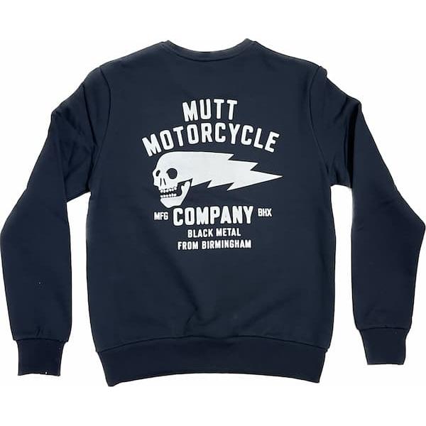 MUTT MOTORCYCLES APPAREL FLIP OUT SWEAT【カラー】BLACK 【素材】コットン100%【サイズ】Sサイズ:肩幅46 身幅53 袖丈68 着丈64.5cmMサイズ:肩幅47 身幅55 袖丈69 着丈66....