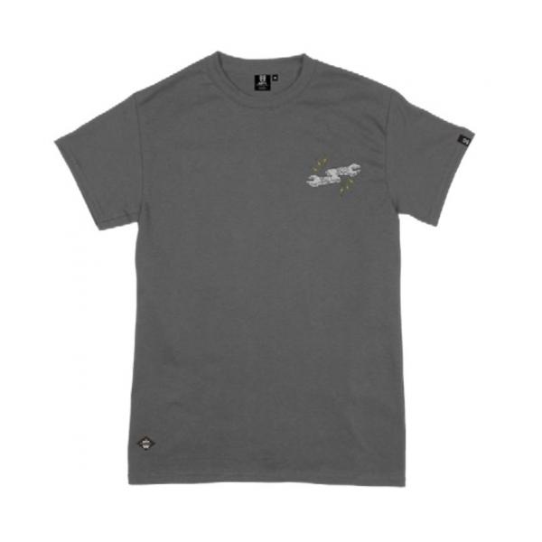 MUTT MOTORCYCLES APPAREL Mutt EAZY GREAZY T-shirt【カラー】GREY【素材】コットン100%【サイズ】Sサイズ:肩幅42 身幅51 袖丈20 着丈70cmMサイズ:肩幅44 身幅53 袖丈21...