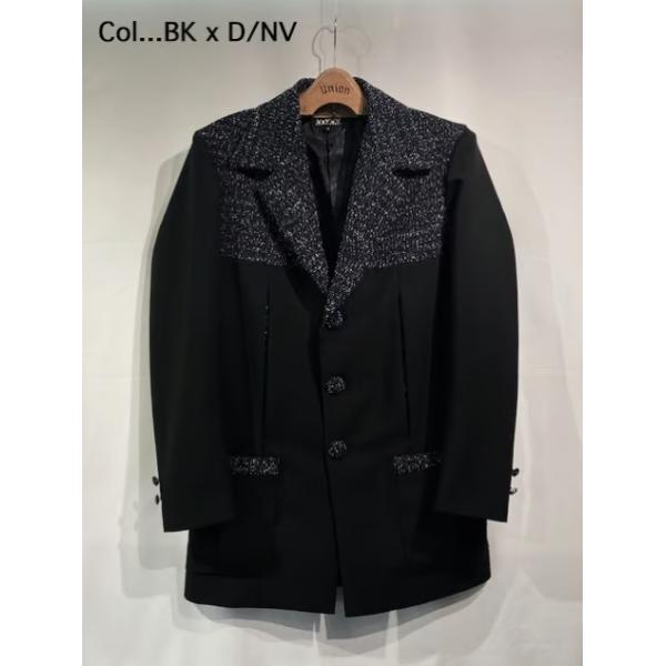 Savoy流のハリウッドジャケット第３弾。Vintage Styleもさる事ながら、日常のお出掛け用でも、衣装としても、そしてドレッシーなシーンでも対応出来るジャケットです。?まるで"ダイヤモンドダスト"のように散りばめられた織ネップ・ファ...