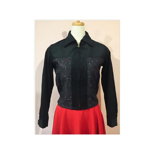 コーデュロイ素材にSavoyオリジナル２色ネップ生地のT字Two-Tone切替ブルゾンです。Boyshなレディースサイズの寸法を徹底しました！古着等でも市場にありえないSavoyレディースならではのサイジングです。ジッパーは、50'sレプリ...