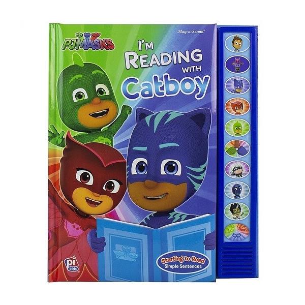 【PJ Masks】 しゅつどう!パジャマスク サウンドブック  I'm Ready To Read with Catboy PJ Maskのキャットボーイによるナレーションが理解力を高めます。●読みやすいシンプルな文章と大きな文字。●子供...
