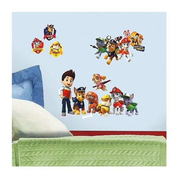 【Roommates】【パウパトロール】ウォールステッカー RoomMatesは1895年創業の米国最古且つ最大の壁紙メーカー、York Wallcoverings社の製品です。●特殊素材により繰り返し貼ってはがせるRoomMatesは、住...