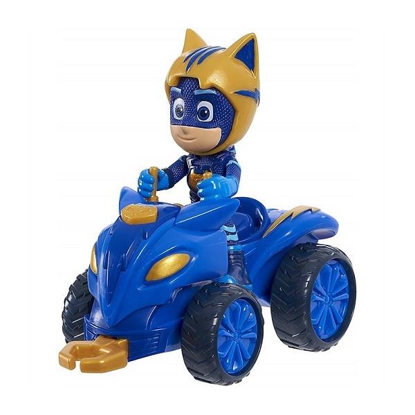 しゅつどう!パジャマスク ミステリーマウンテンクアッドキャットボーイ フィギュア PJ Masks Mystery Mountain Quads - Catboy パジャマスクは、新しいミステリーマウンテンクアッドでミステリーマウンテンを駆...