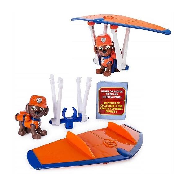 パウパトロール ズーマのミニハングライダーとフィギュア PAW Patrol Ultimate Rescue Zuma's Mini Hang Glider with Collectible Figureズーマのアルティメイトレスキュー ミ...