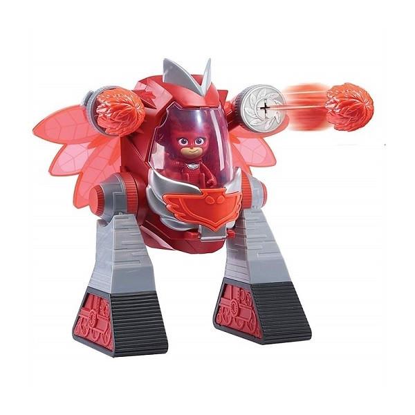 しゅつどう!パジャマスク ターボ ムーバー アウレット Turbo Movers - Owlette アウレットをコックピットに置き、悪役と戦う準備をしてください。 シューティングフェザーダーツを使って悪役と戦い、跳ね上げ翼を使って飛び去り...