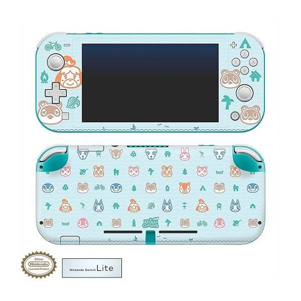 【Nintendo SWITCH Lite】ニンテンドー スイッチ ライト  あつまれ どうぶつの森 スキンシール B Controller Gear Authentic and Officially Licensed Animal Cro...